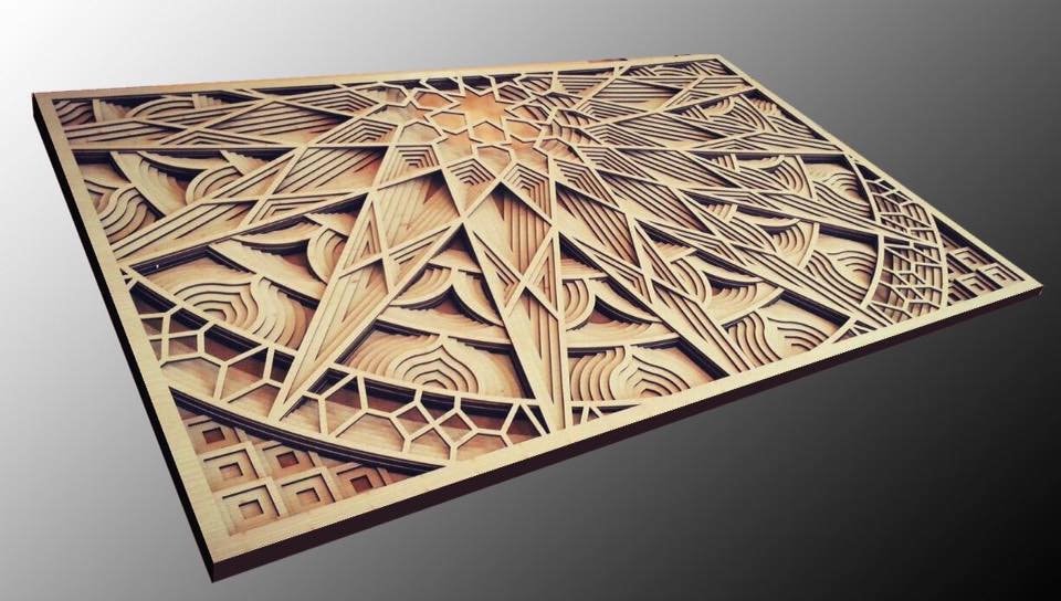 Mandala Multi Layers Digital File for Laser and CNC CDR SVG - Etsy