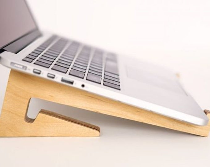 Laptop Stand Digital File for Laser and CNC | SVG | Laser Cut Files ...