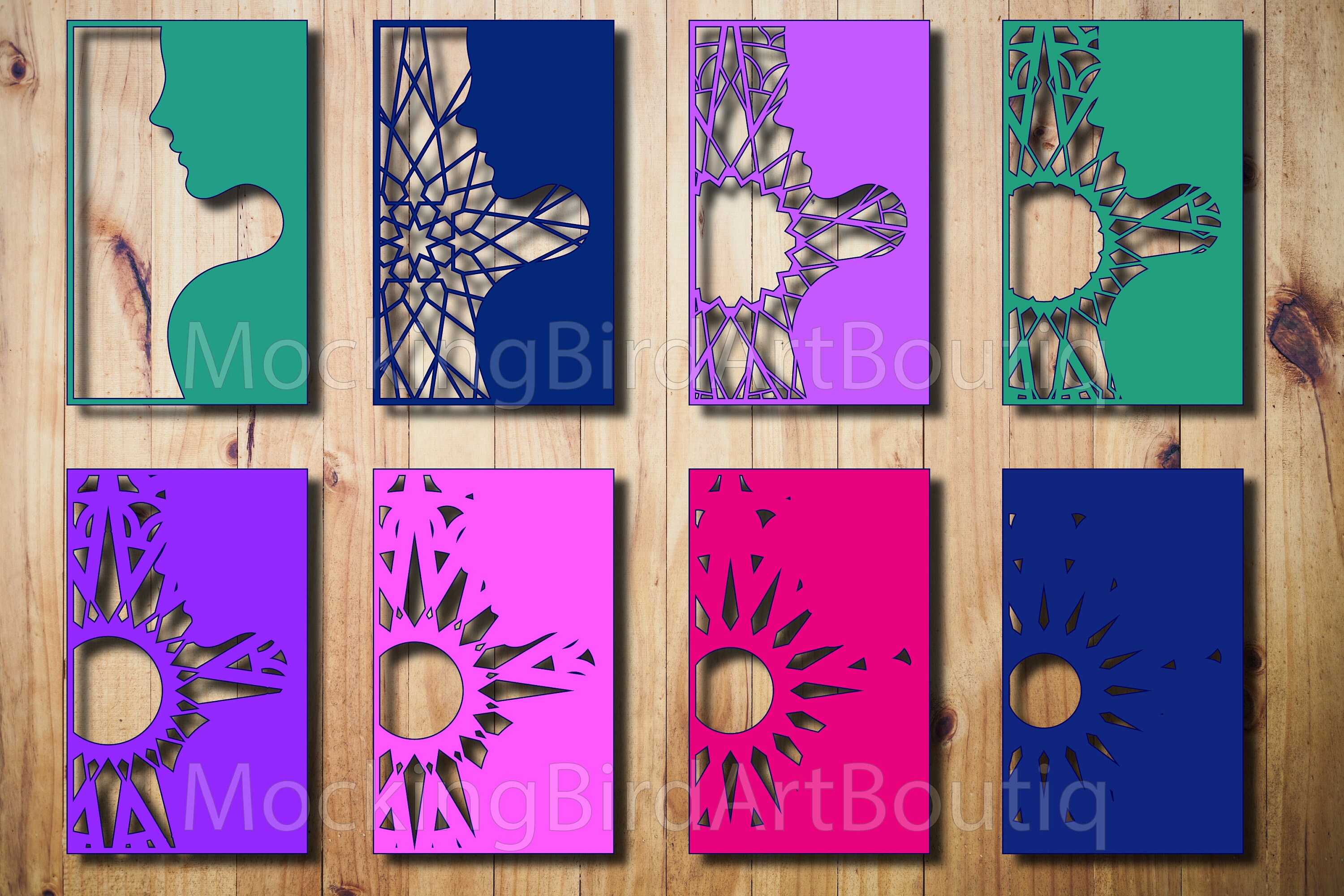 Multi Layers Digital File for Laser and CNC Ai Dxf Svg - Etsy