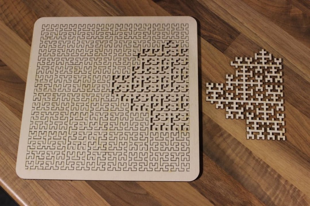 2 Puzzles Digital File for Laser and CNC | SVG | Laser Cut Files ...