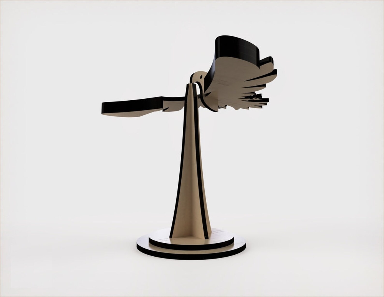 Balancing Bird 3mm Digital File for Laser and CNC CDR SVG Ai Laser Cut ...