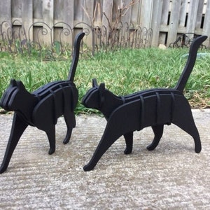 Cat 3mm Digital File for Laser and CNC | DXF SVG Eps Ai Pdf | Laser Cut ...