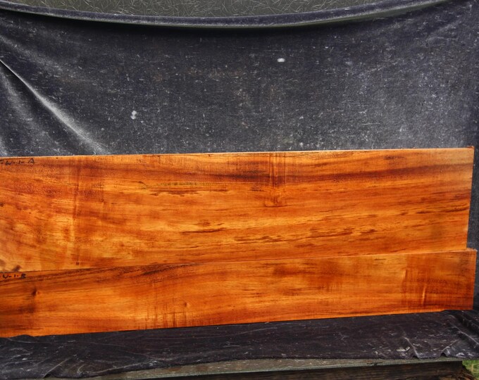 Hawaiian Curly Koa 2 Pc. 3 Ft. Billets E-W-2 - Etsy