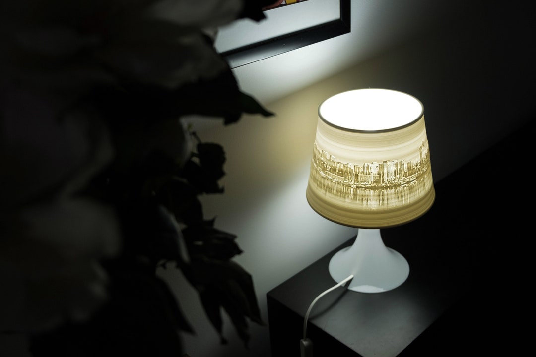 Customizable 3D Printed Lamp, Technological Photo Art Home Lighting - Etsy