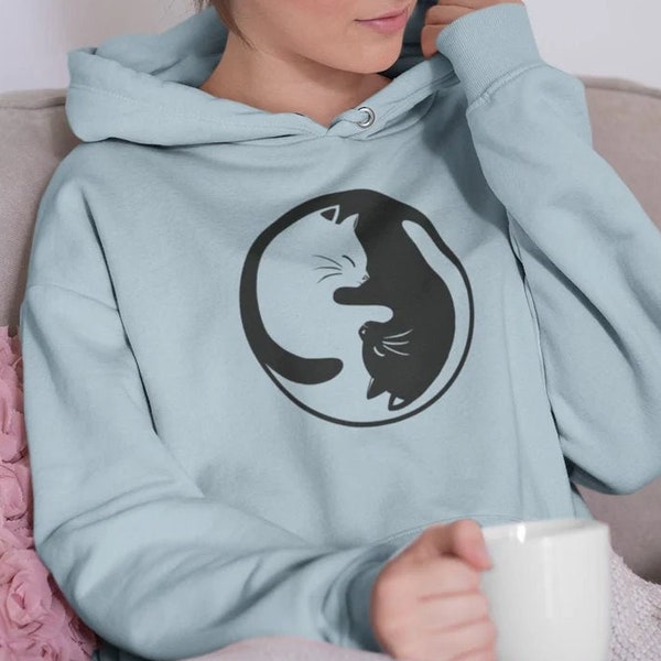 Cat Hoodie - Etsy