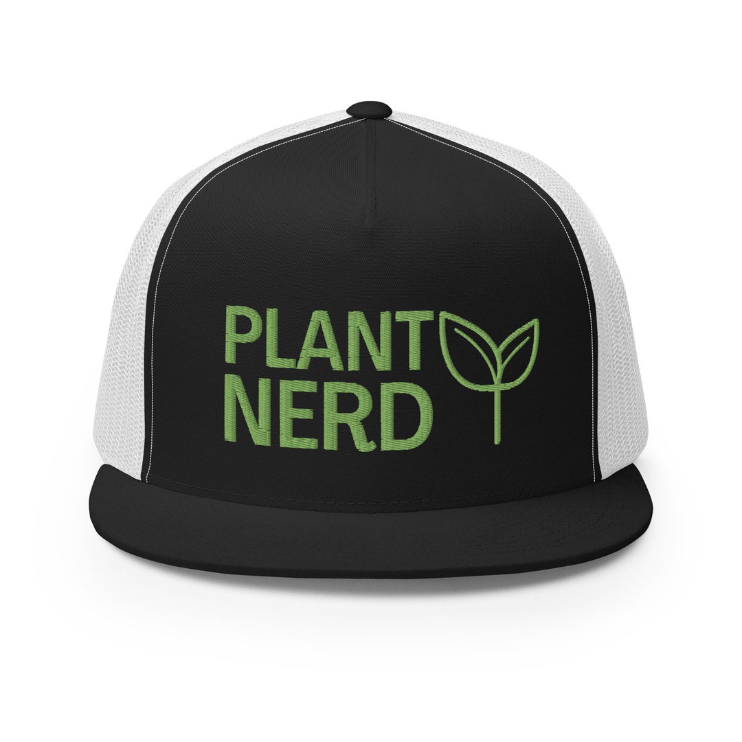 Plant Nerd With Sprout Trucker Cap - Etsy