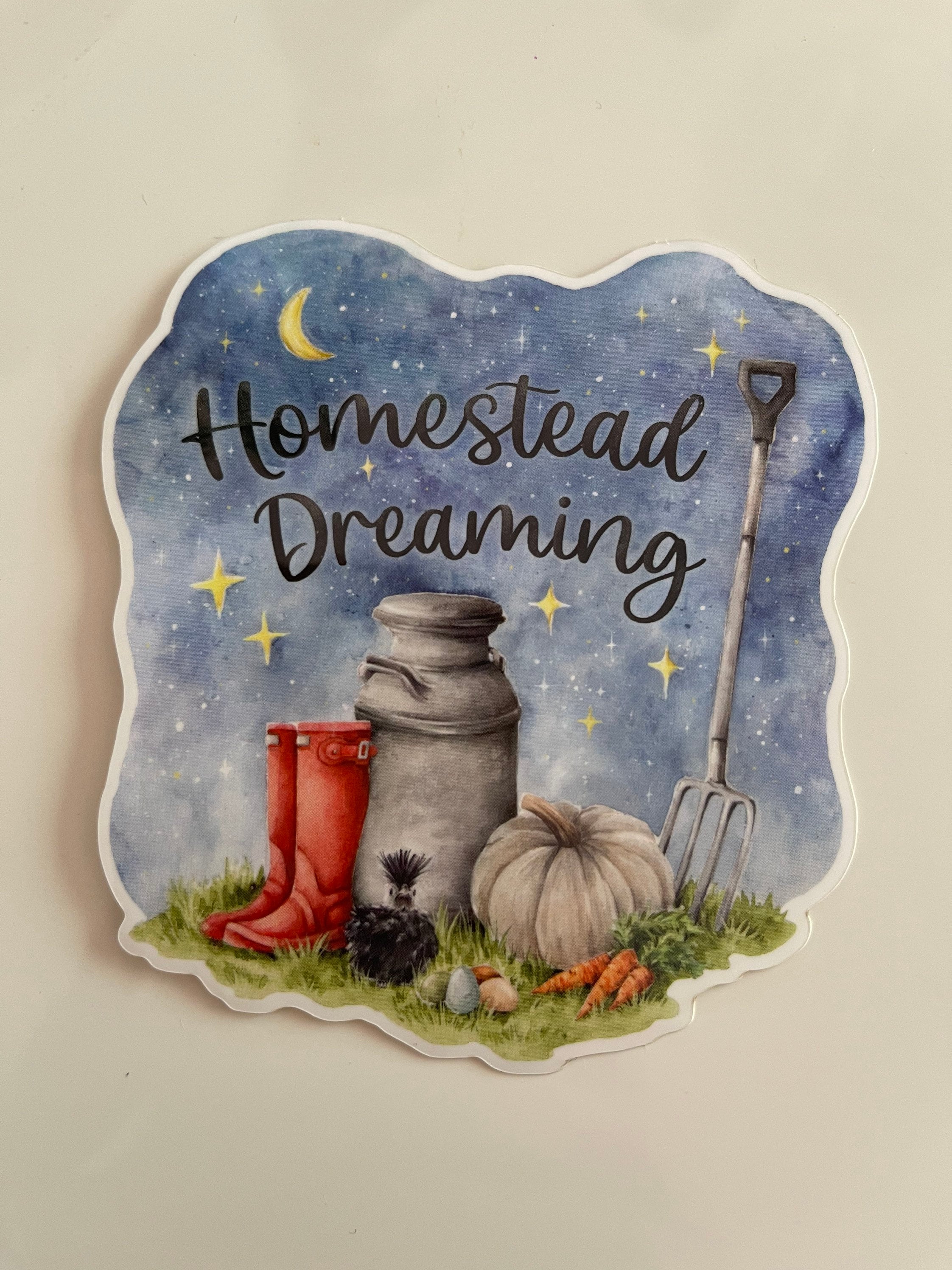 Stickers Paper homestead collection Floral gardener vinyl sticker ...