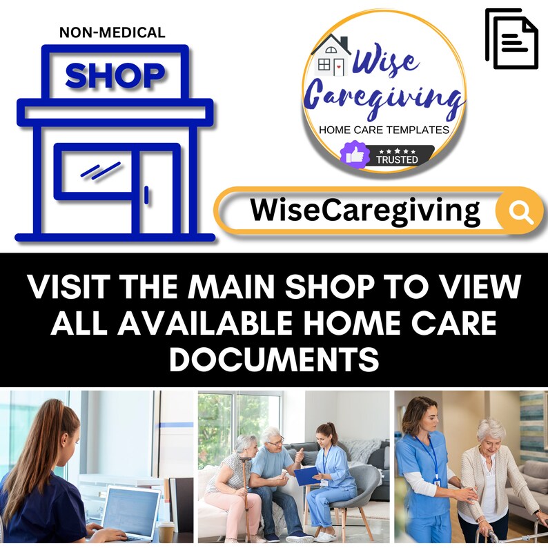 Private Caregiving Services Template, Includes Services & Business ...