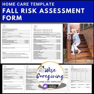 Home Care Fall Assessment Template, Agency Form, Onsite Safety ...
