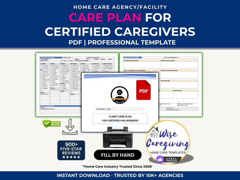 Home Health Care Plan Template: Detailed Client Profile | HHA Daily ...