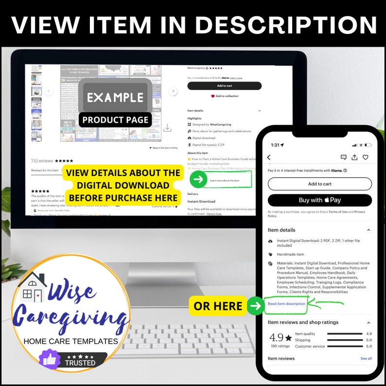Home Care Employee Performance Review Template, Customizable MS Word - Etsy