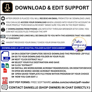 Home Care Client List, Professional Business Template, Client ...