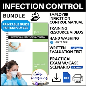 Infection Control and Prevention Manual for Care Providers, Resource ...