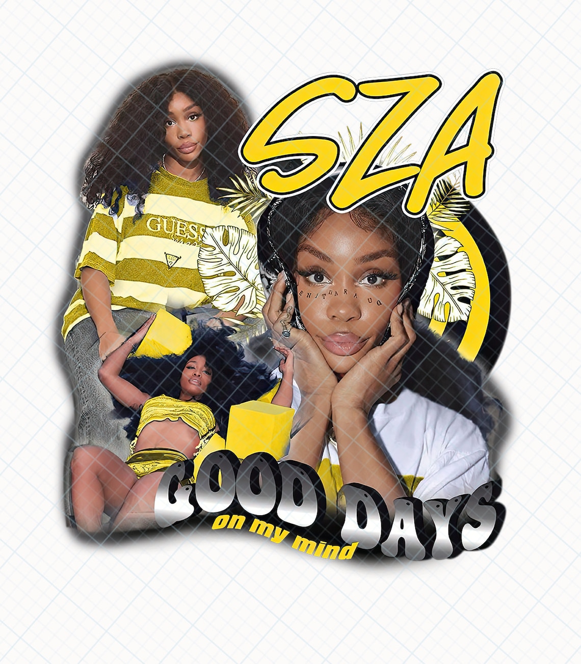 SZA File Png, Sza Design, Sza Singer File Digital Download, SZA T Shirt ...
