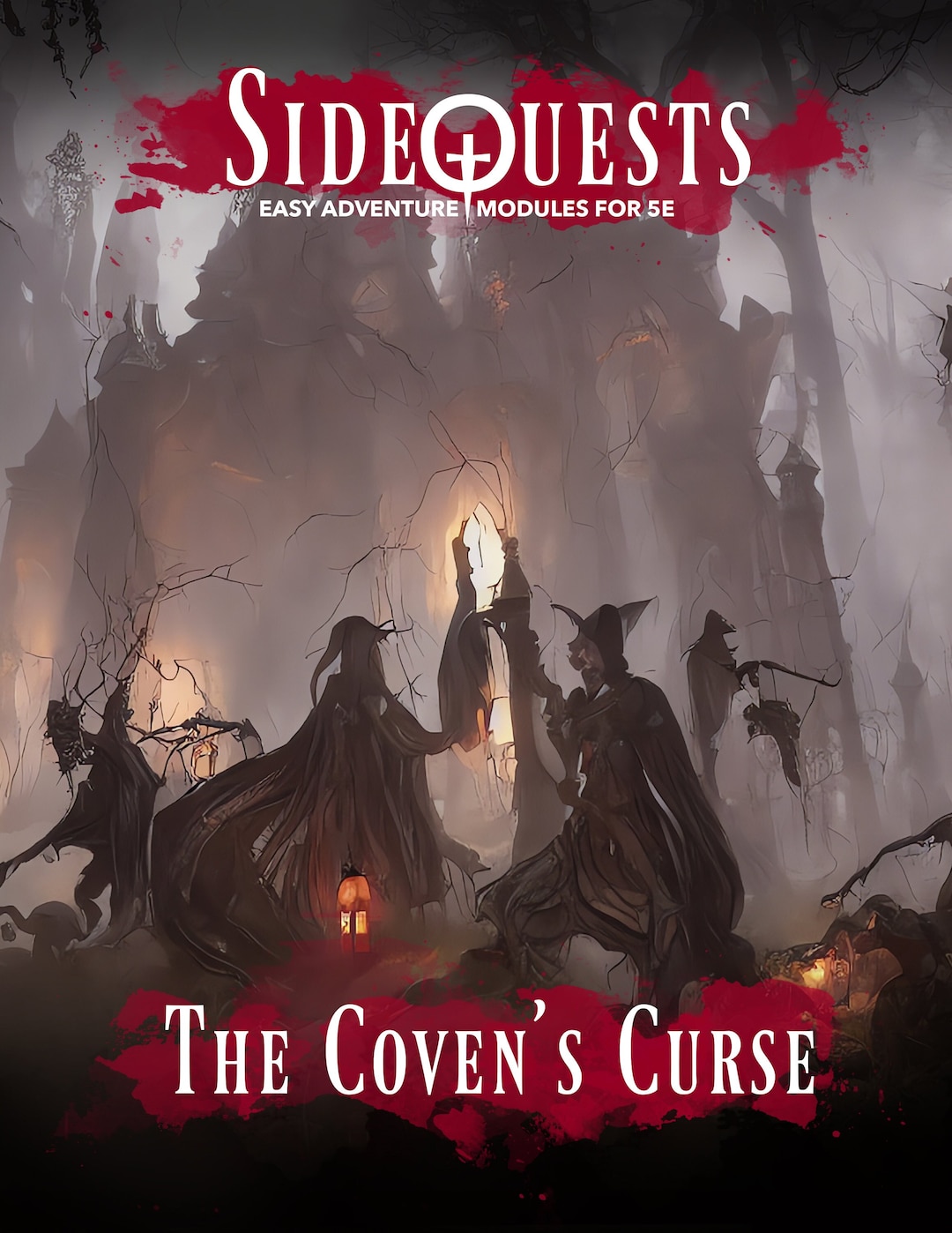 Sidequests: the Coven's Curse - Easy Adventure Oneshot Module for 5E ...