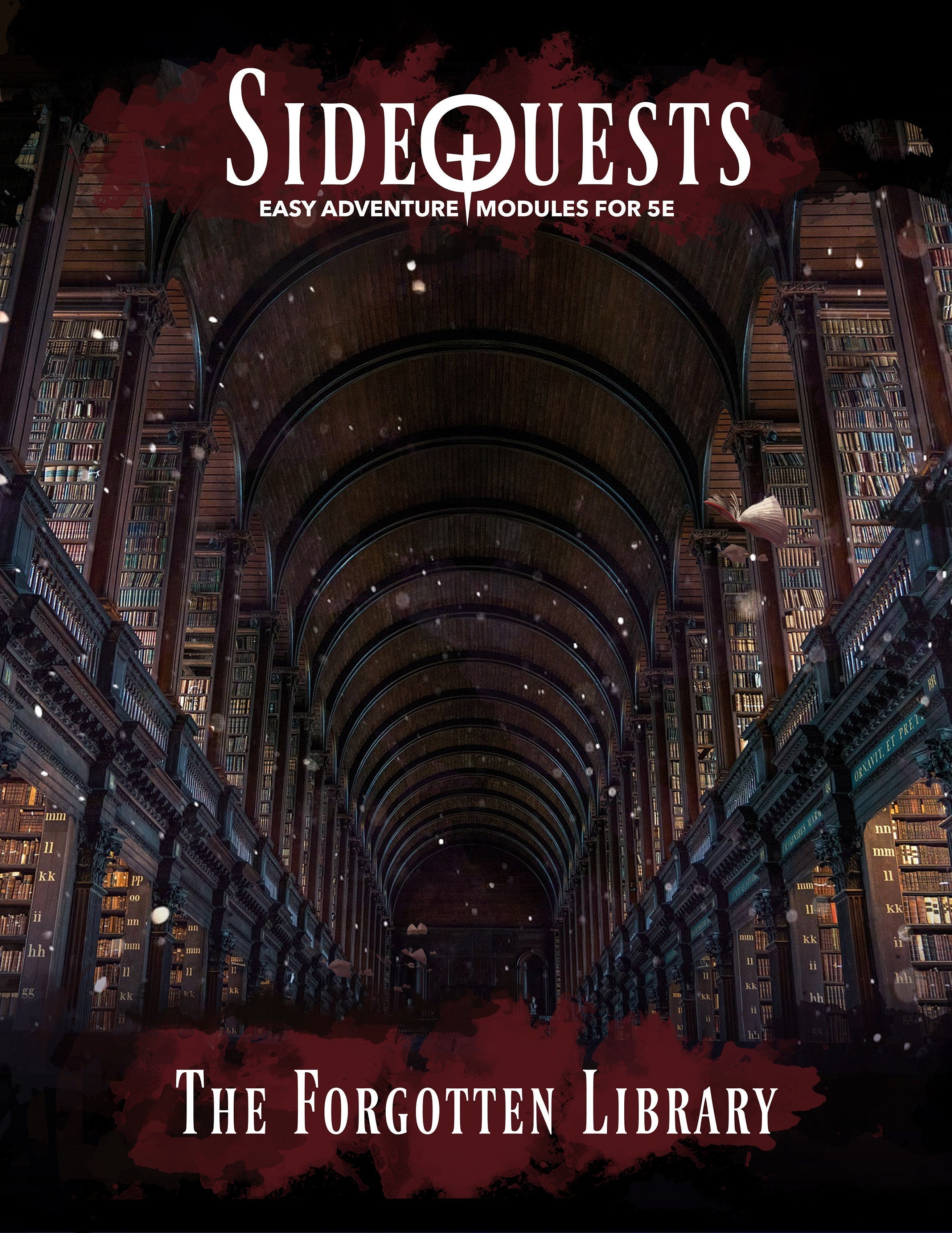 Sidequests: the Forgotten Library Easy Adventure Oneshot Module for 5E ...