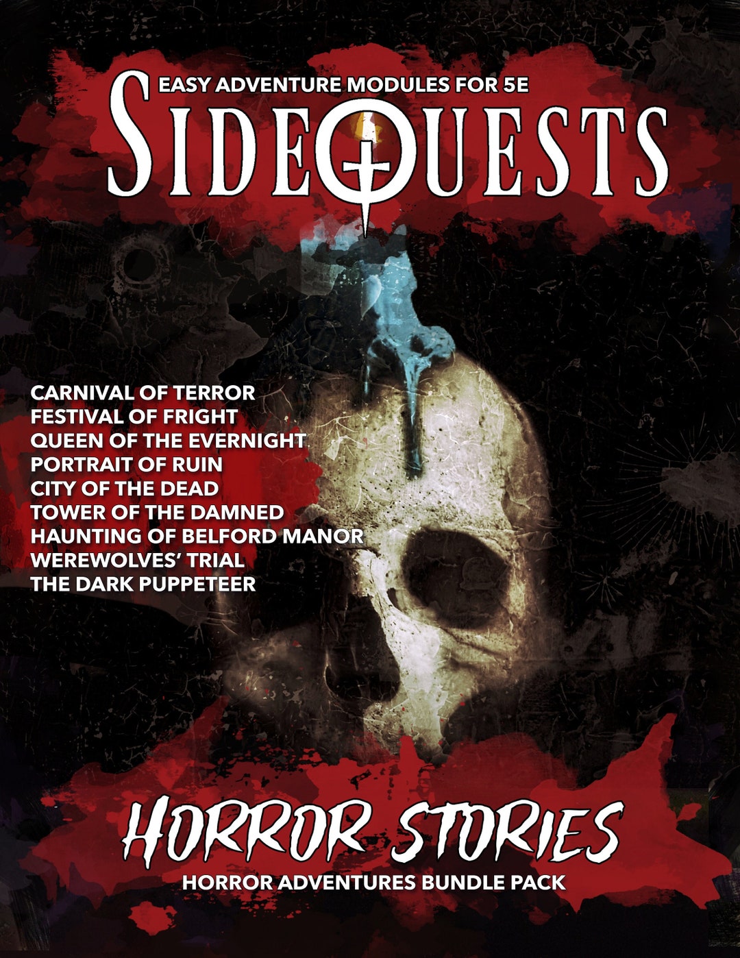 Sidequests: Horror Stories – A Collection of Easy Adventures Oneshot ...