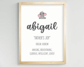 Abigail Custom Gift - Etsy