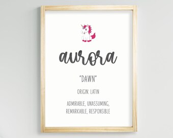 Aurora Name Meaning - Etsy