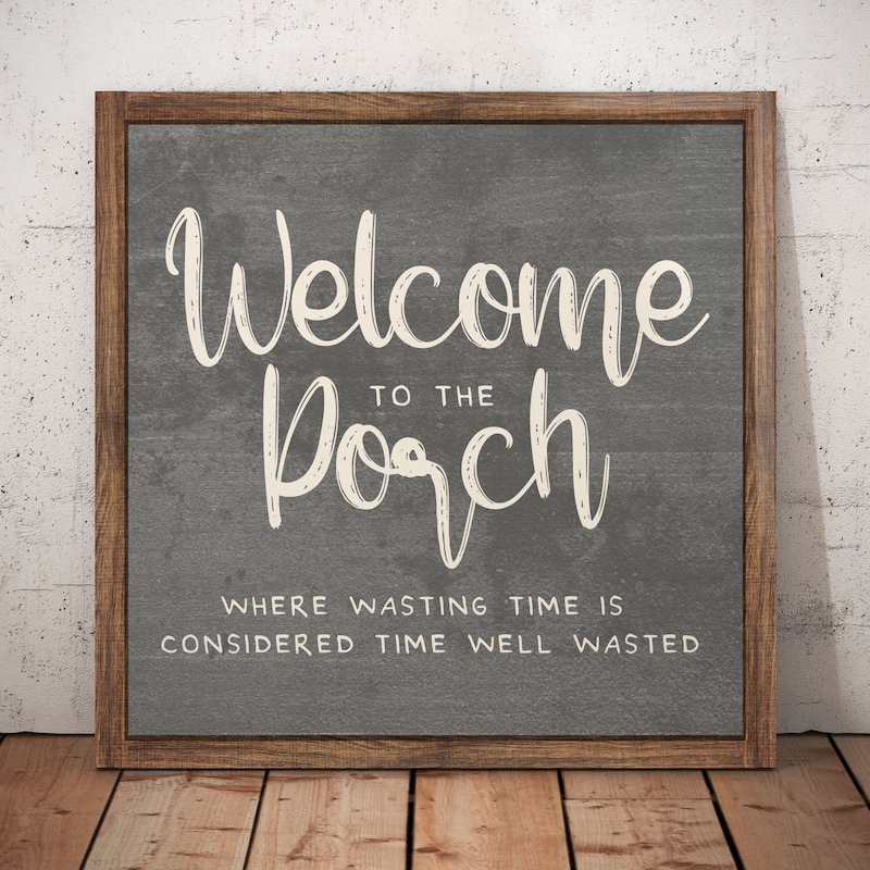 Porch Rules - Etsy