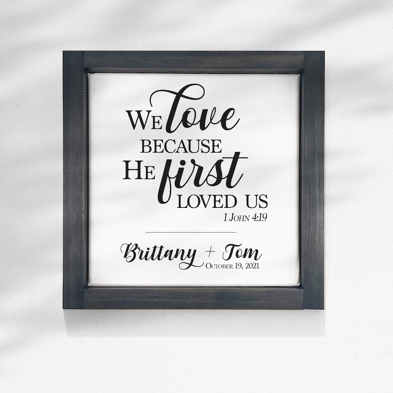 He First Loved Us - Etsy