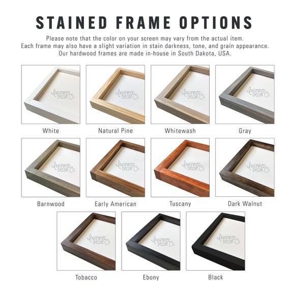 Canvas Ready Frames