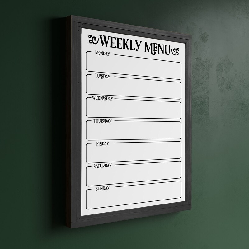 Menu Board for Kitchen - Etsy