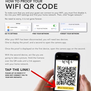 Scan for Wifi — Custom Home Wifi QR Code, Help Guests Connect Faster ...