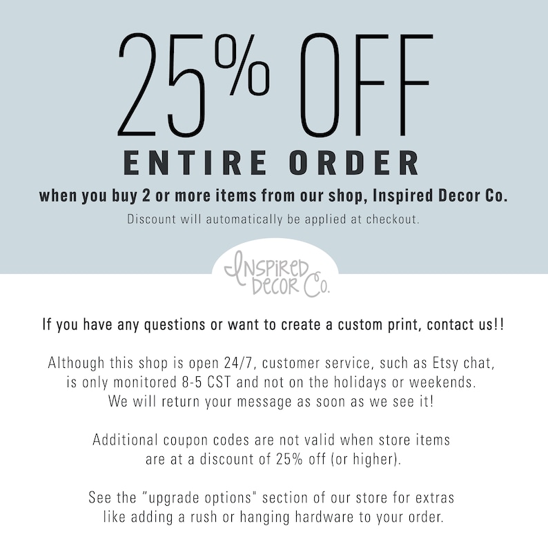 Custom Quote or Poem on Canvas — Framed, Unframed, or Rope Board Option ...