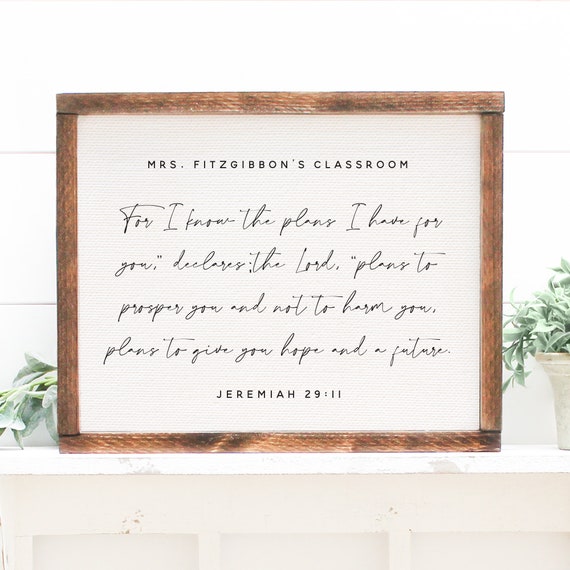 Customizable Prayer for the Teacher's Classroom Gift for - Etsy