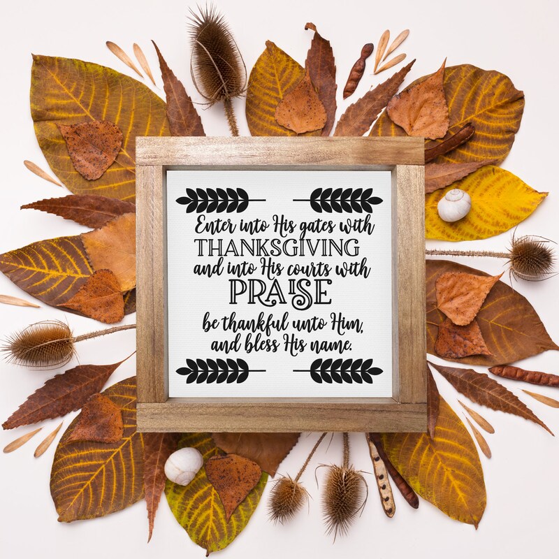 Religious Fall Decor - Etsy