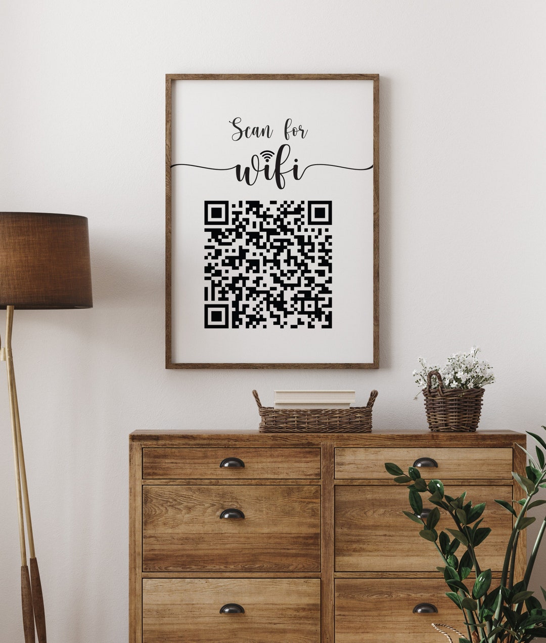 Scan for Wifi — Custom Home Wifi QR Code, Help Guests Connect Faster ...