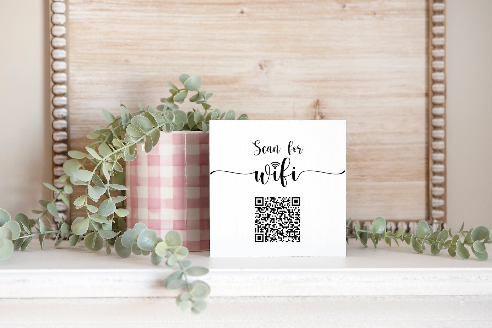 Scan for Wifi — Custom Home Wifi QR Code, Help Guests Connect Faster ...