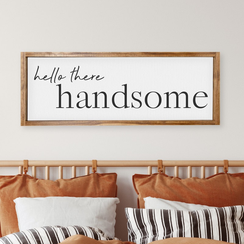 Hello Handsome - Etsy