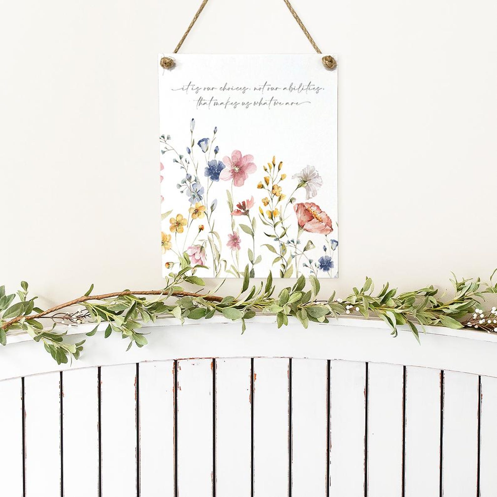Custom Quote or Poem on Canvas — Framed, Unframed, or Rope Board Option ...