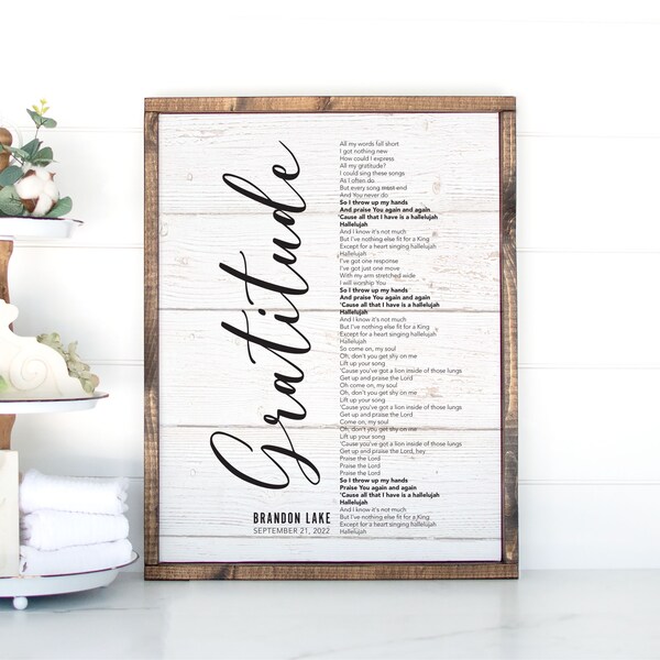 Song Lyrics - Etsy