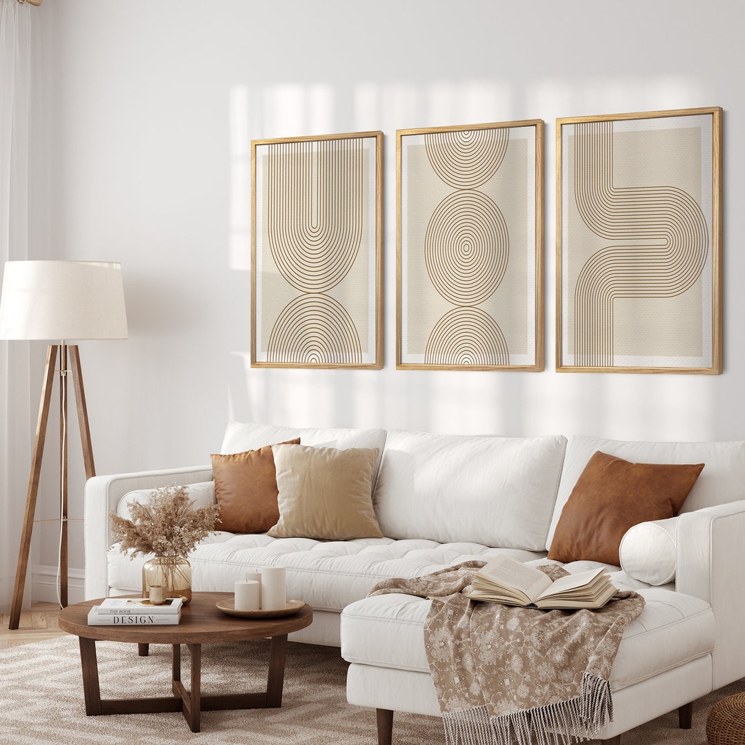 Neutral Boho Designs Bohemian Wall Decor, Dorm Room Decor, Framed ...
