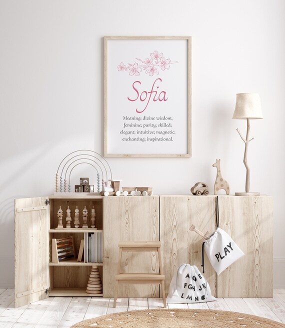 Sofia Baby Name Meaning Custom Girl Names Nursery Wall Etsy sofia-baby-name-meaning-custom-girl-names-nursery-wall-etsy