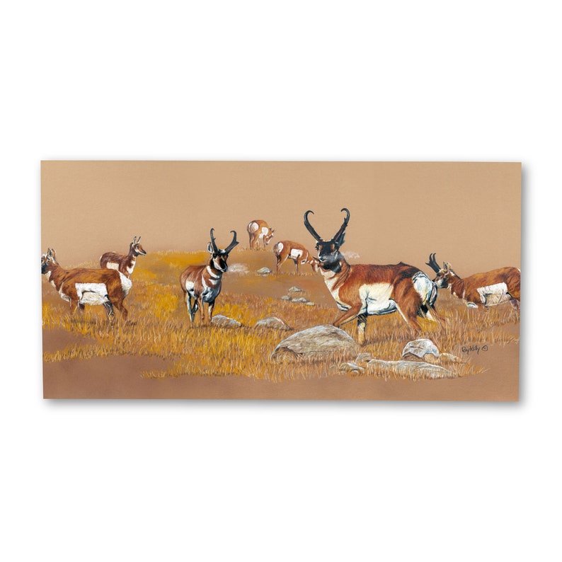 Ray Kelly Fine Art Framed Canvas Print Wall Decor Prairie | Etsy