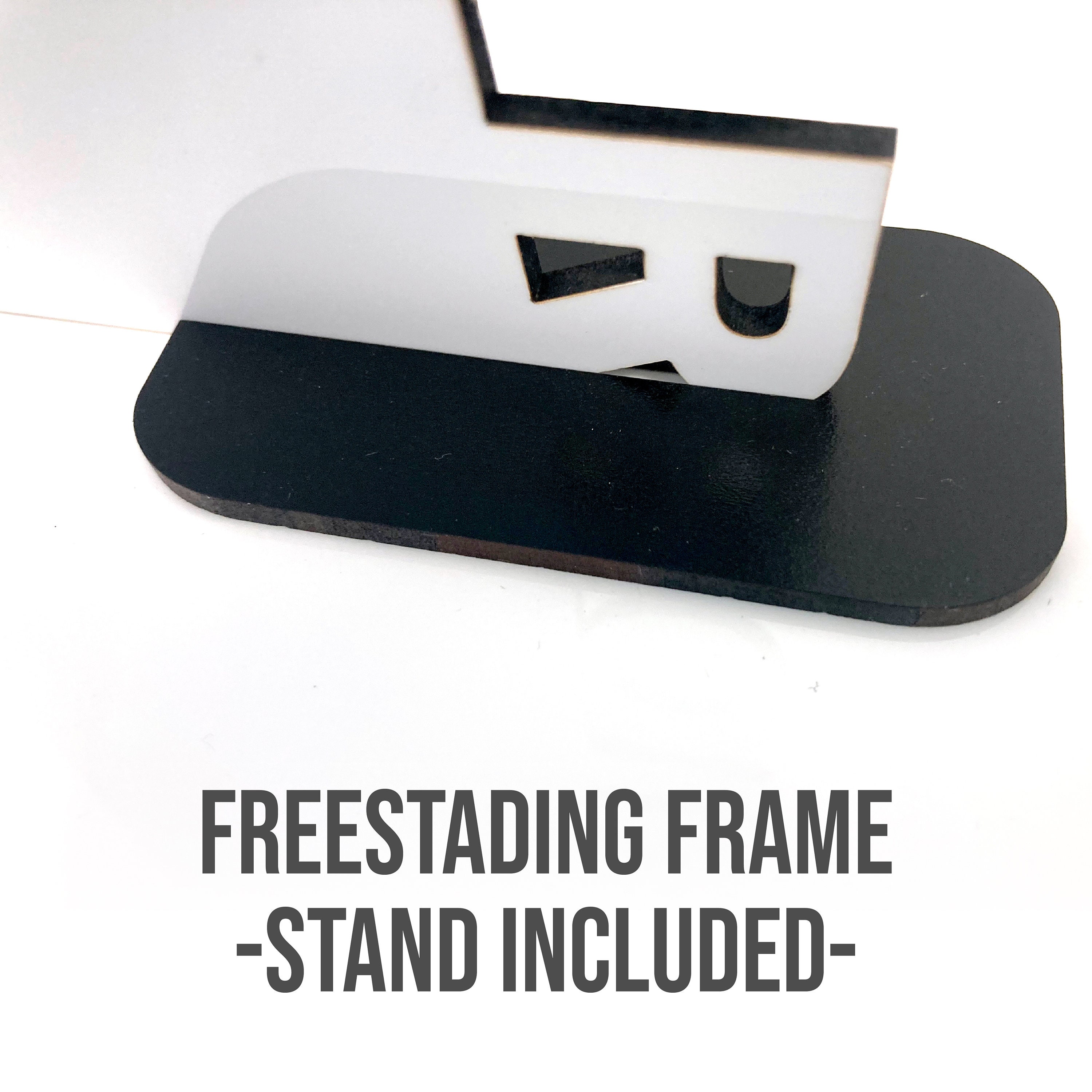 Senior 2022 Wood Stand up Photo Board 5x7 SENIOR Word | Etsy