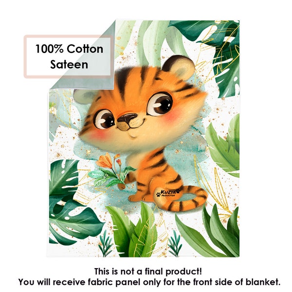 Tiger Baby Quilt - Etsy