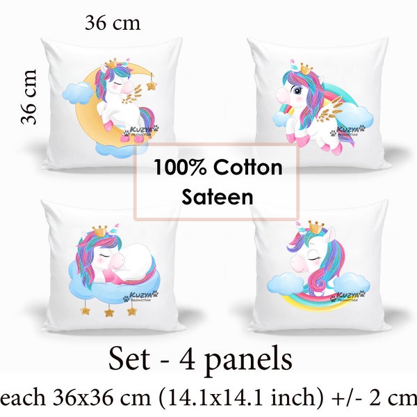 Unicorn Fabric Panel - Etsy