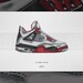 Air Jordan 4 Print Poster Air Jordan 4 OG Art Illustrated - Etsy