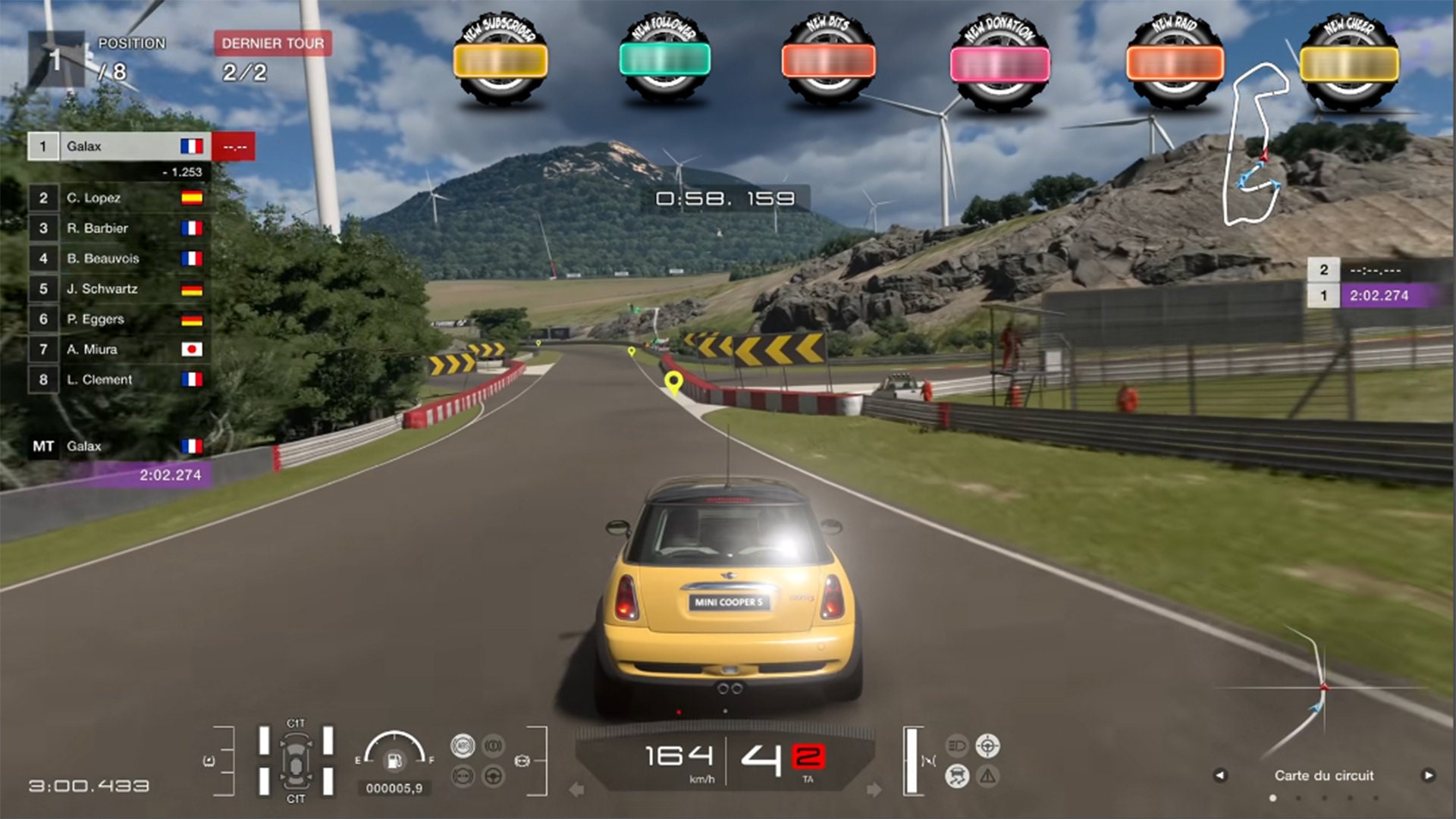 Streaming Alerts | Animated Car Wheel | 7 Colors | Compatible With OBS ...