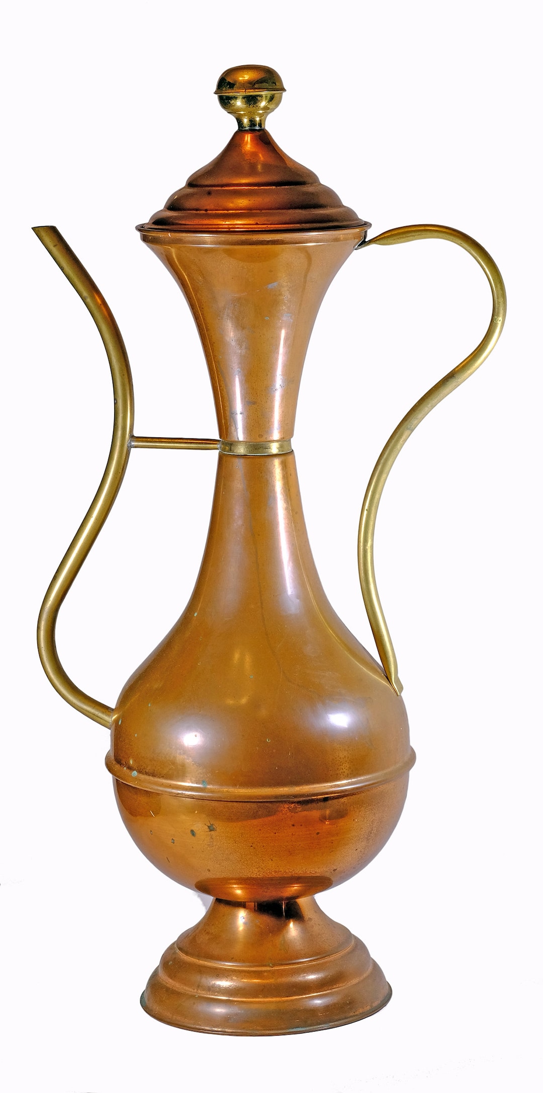 Large Antique Vintage Middle Eastern Pitcher Jug 64 Cms - Etsy