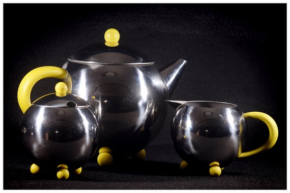 Mid Century Atomic Sputnik Style Teapot Set | Etsy