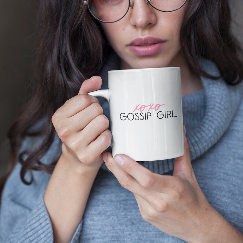 Xoxo Gossip Girl Ceramic Mug, You Know You Love Me, Coffee Mug, Gift ...