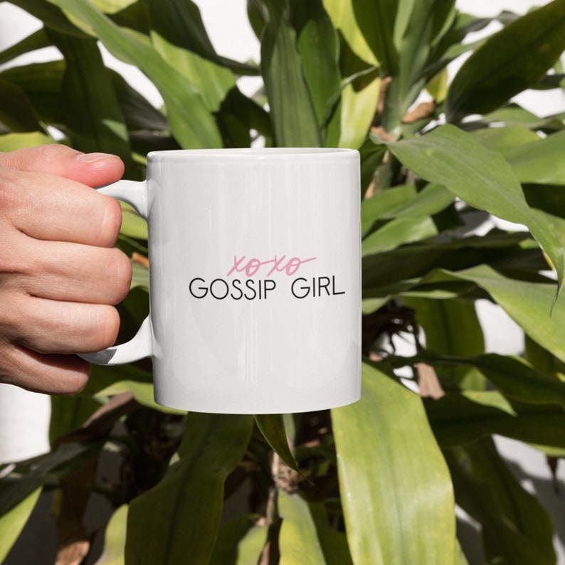 Xoxo Gossip Girl Ceramic Mug, You Know You Love Me, Coffee Mug, Gift ...