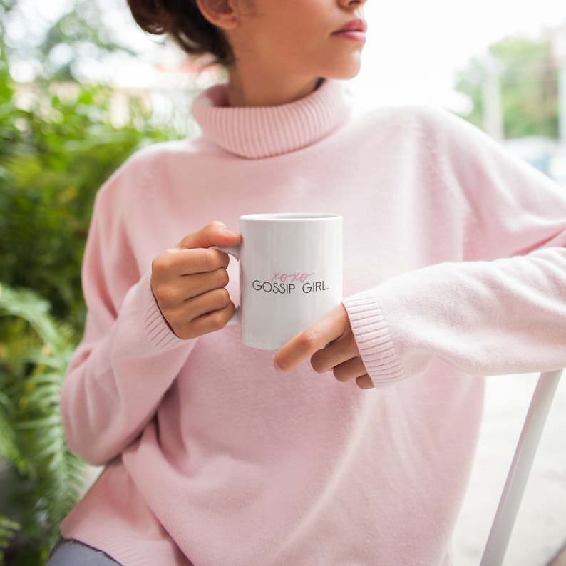 Xoxo Gossip Girl Ceramic Mug, You Know You Love Me, Coffee Mug, Gift ...