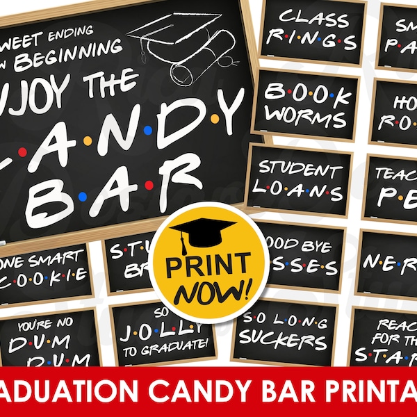 Candy Buffet Signs - Etsy